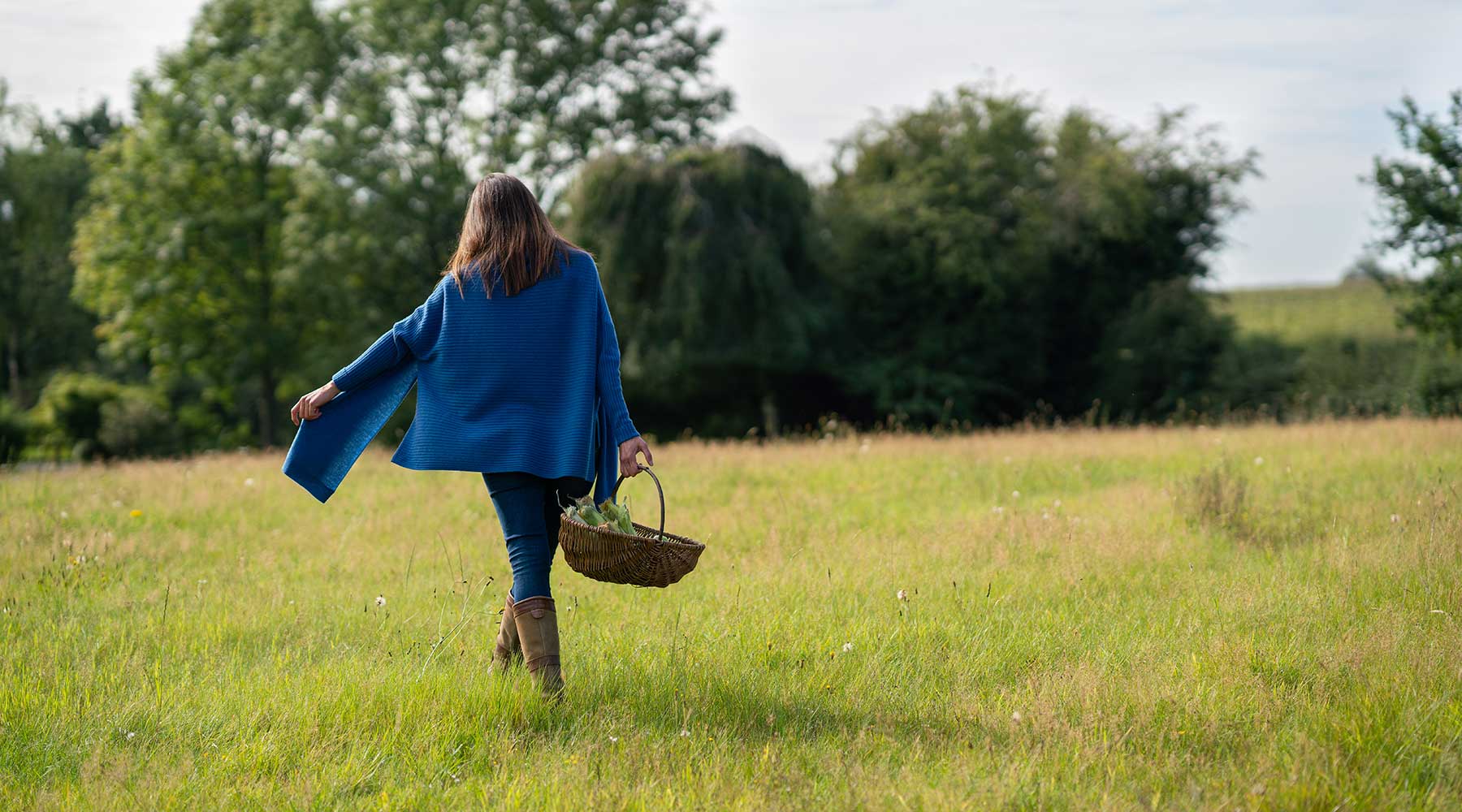 This Season's Must-Have Hue...Blue! & Cashmere & Cotton
