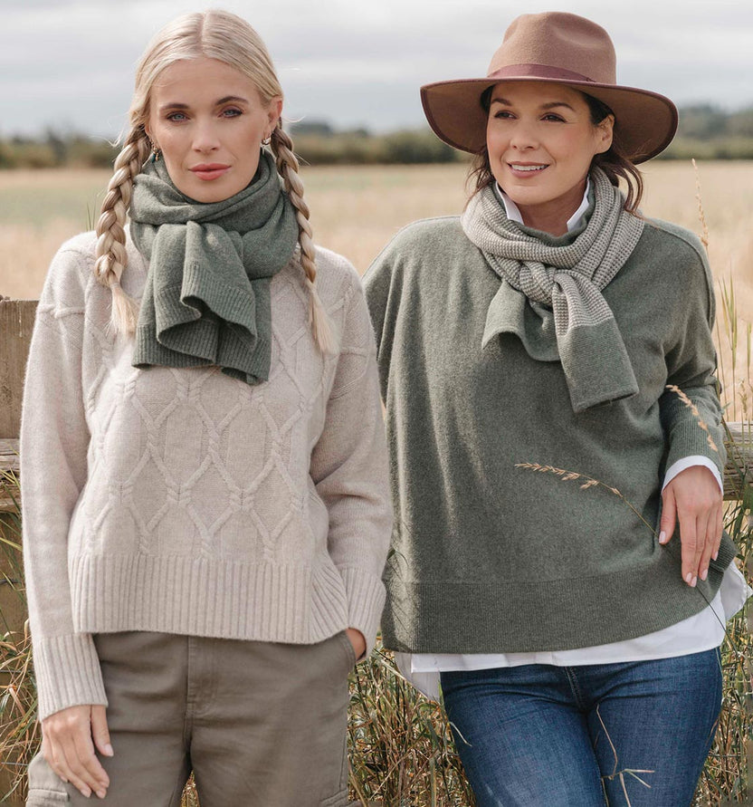 100% Cashmere Accessories | Cashmere & Cotton